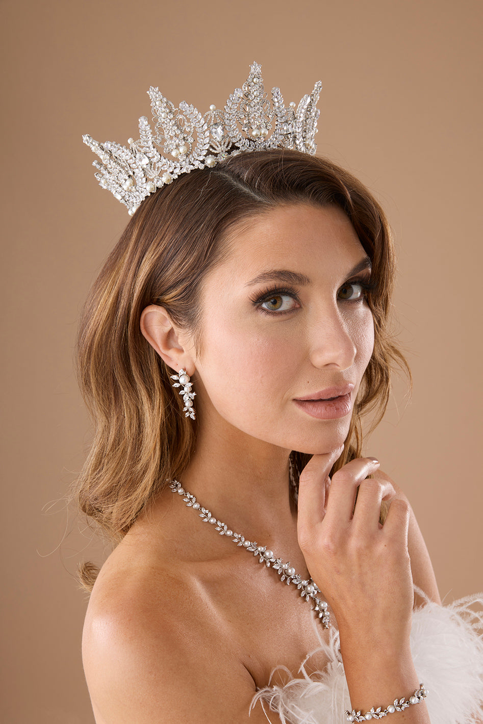 Full Bridal Crowns | Full Circle Wedding Crowns | Ellee Couture Boutique