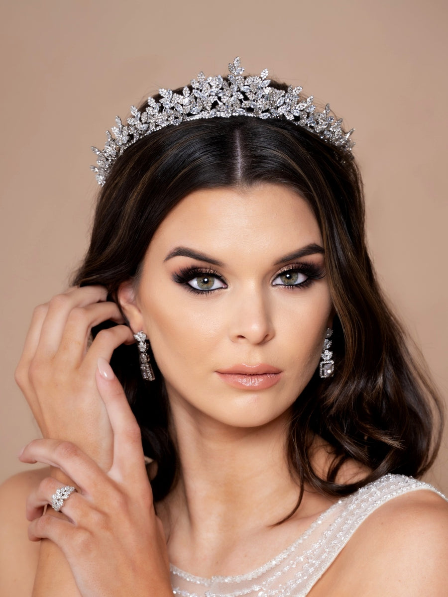 3D Bridal Tiara | Elegant 3D Model Tiaras | Ellee Couture Boutique ...