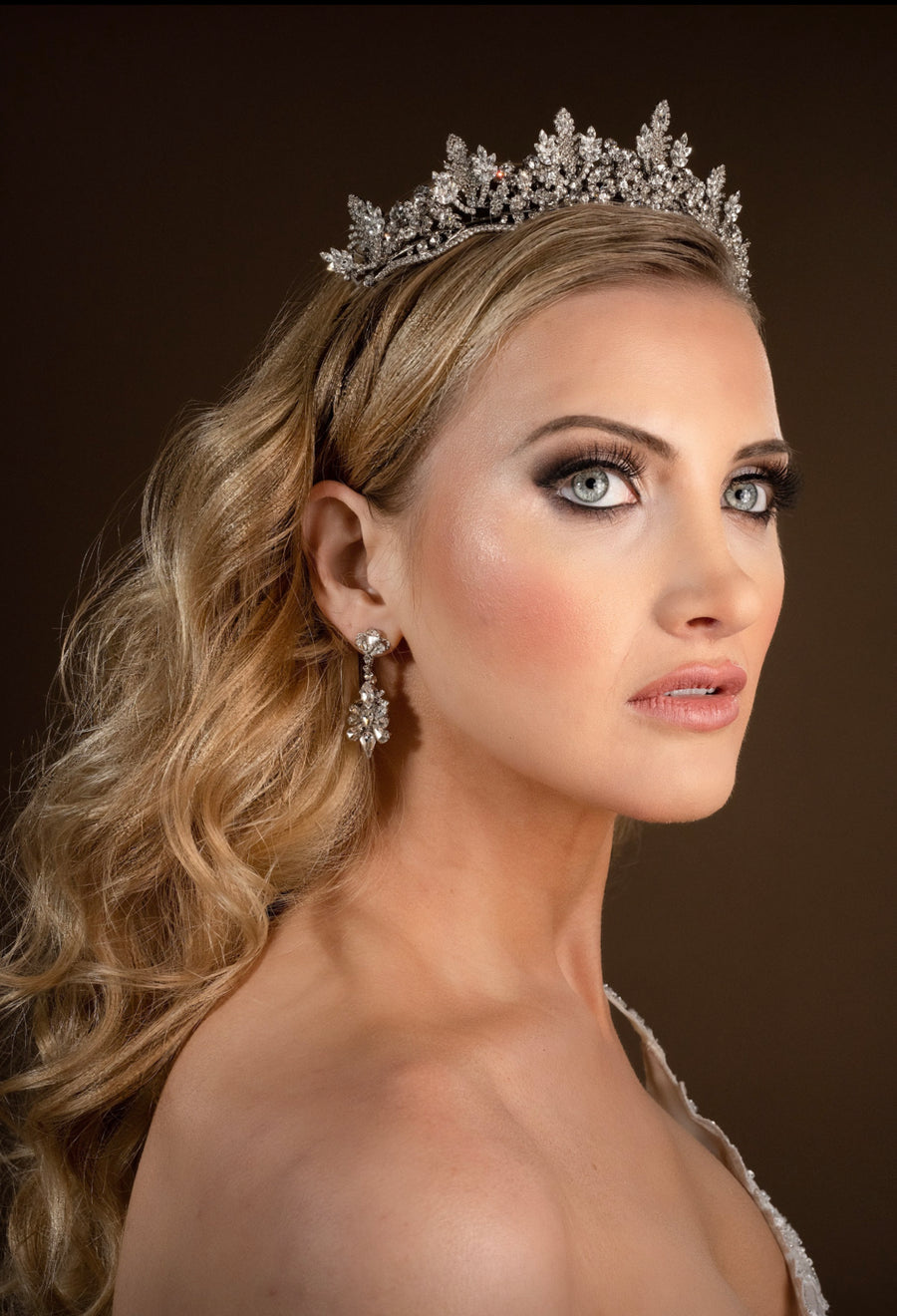 3D Bridal Tiara | Elegant 3D Model Tiaras | Ellee Couture Boutique ...