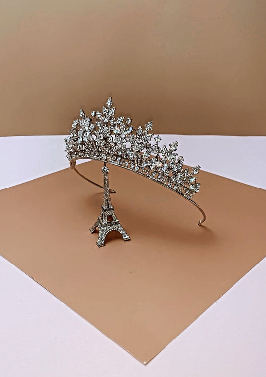 3D Bridal Tiara | Elegant 3D Model Tiaras | Ellee Couture Boutique ...